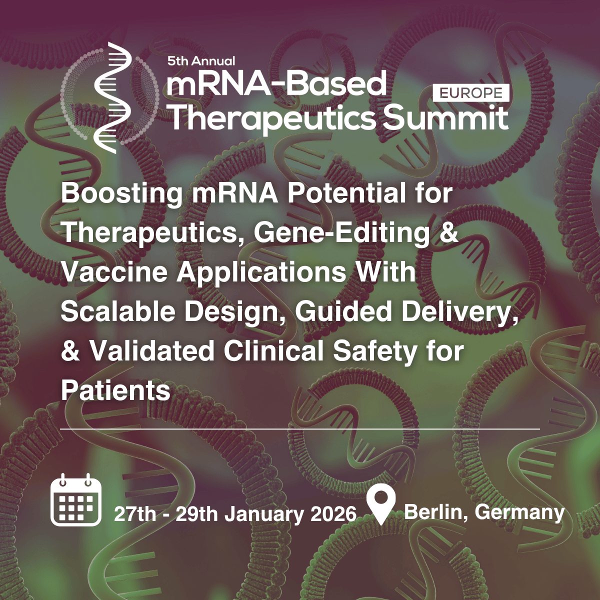 5th mRNA-Based Therapeutics Summit Europe